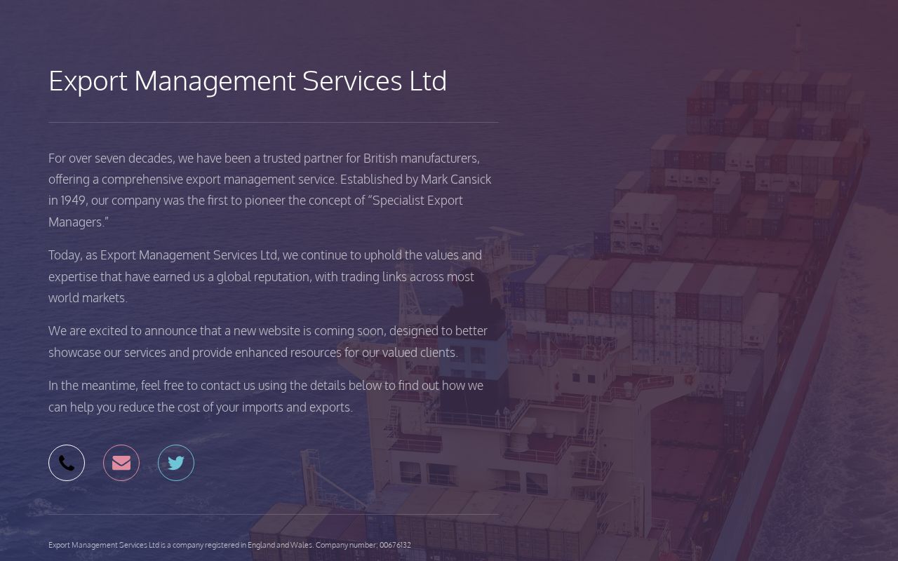 Export Management Services Ltd